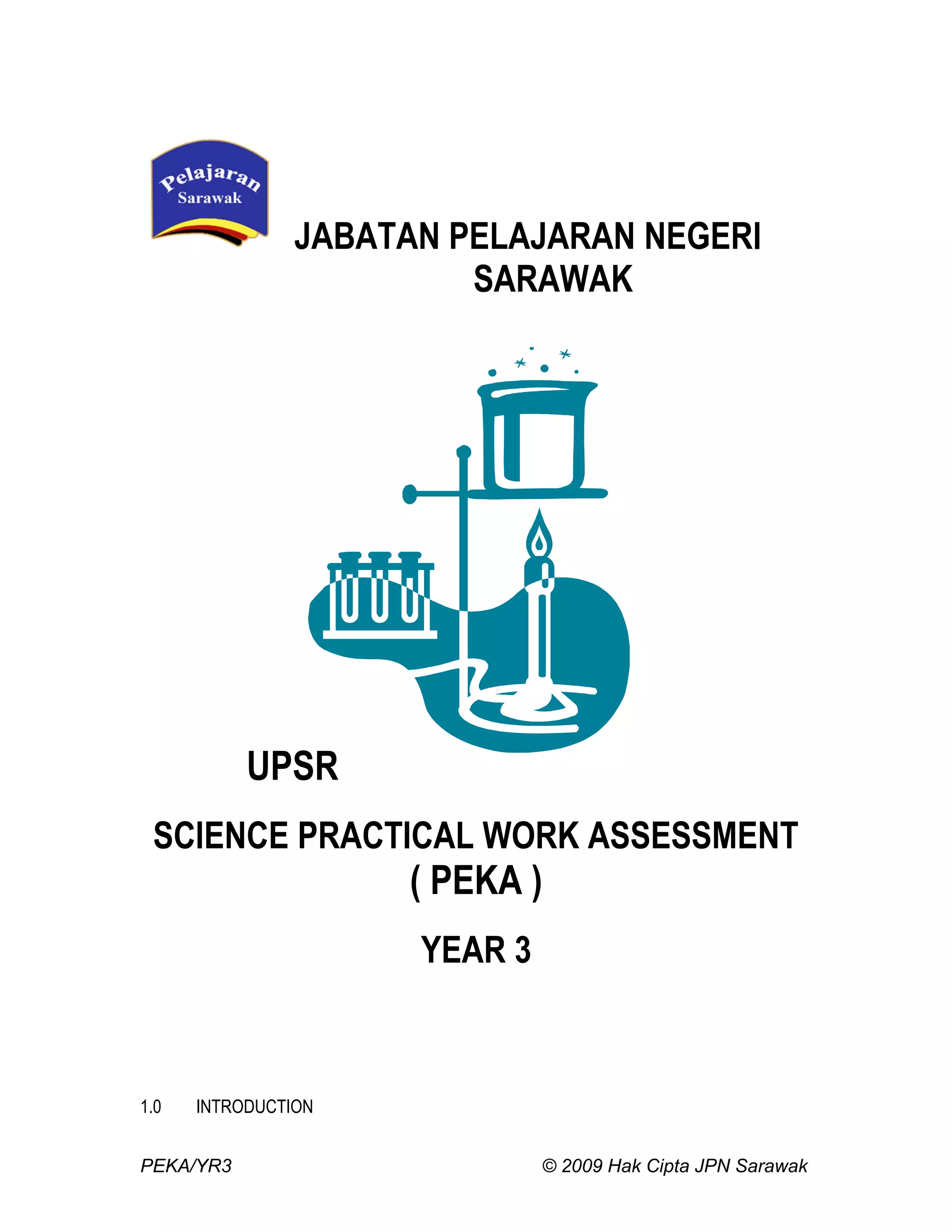Yr3 science practical assessment | DOC