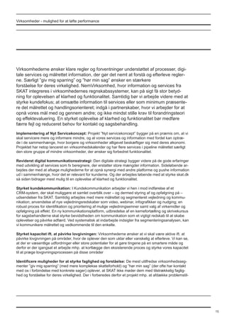 Styrket kundeoplevelse - en handleplan | PDF