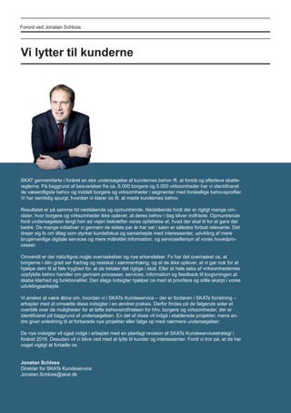 Styrket kundeoplevelse - en handleplan | PDF