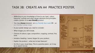 Yr 5 poster design slide show 1 | PPTX