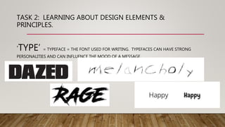 Yr 5 poster design slide show | PPTX