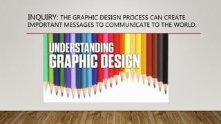 Yr 5 poster design slide show | PPTX