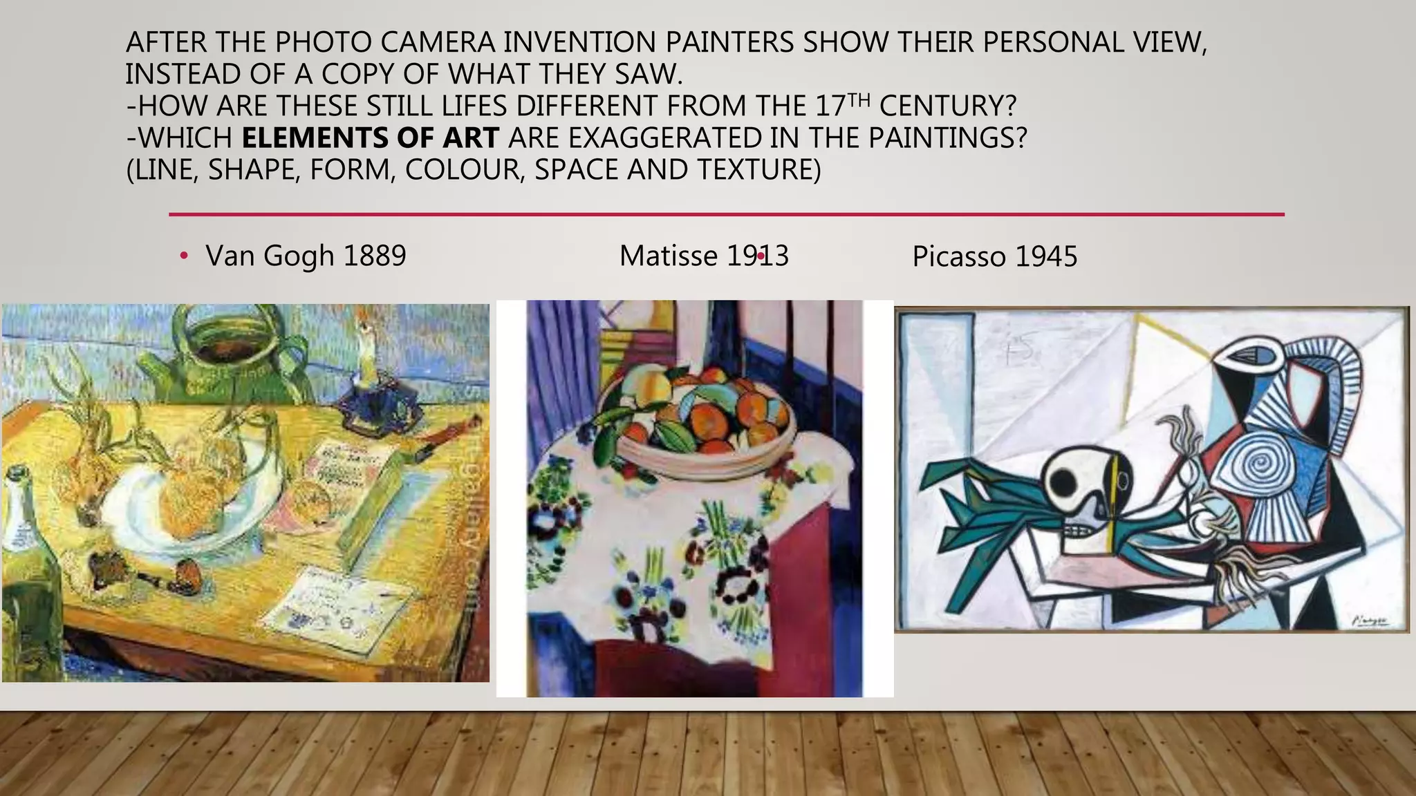 Yr 6 still life painting | PPT