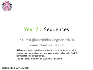 Yr7-Sequences.pptx