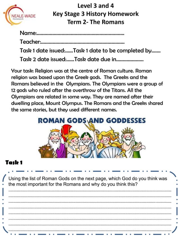 Yr 7 roman homework level 3 and 4 | PPTX | Christianity | Religion ...