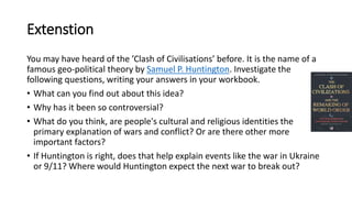 Clash of Civilisations | PPTX