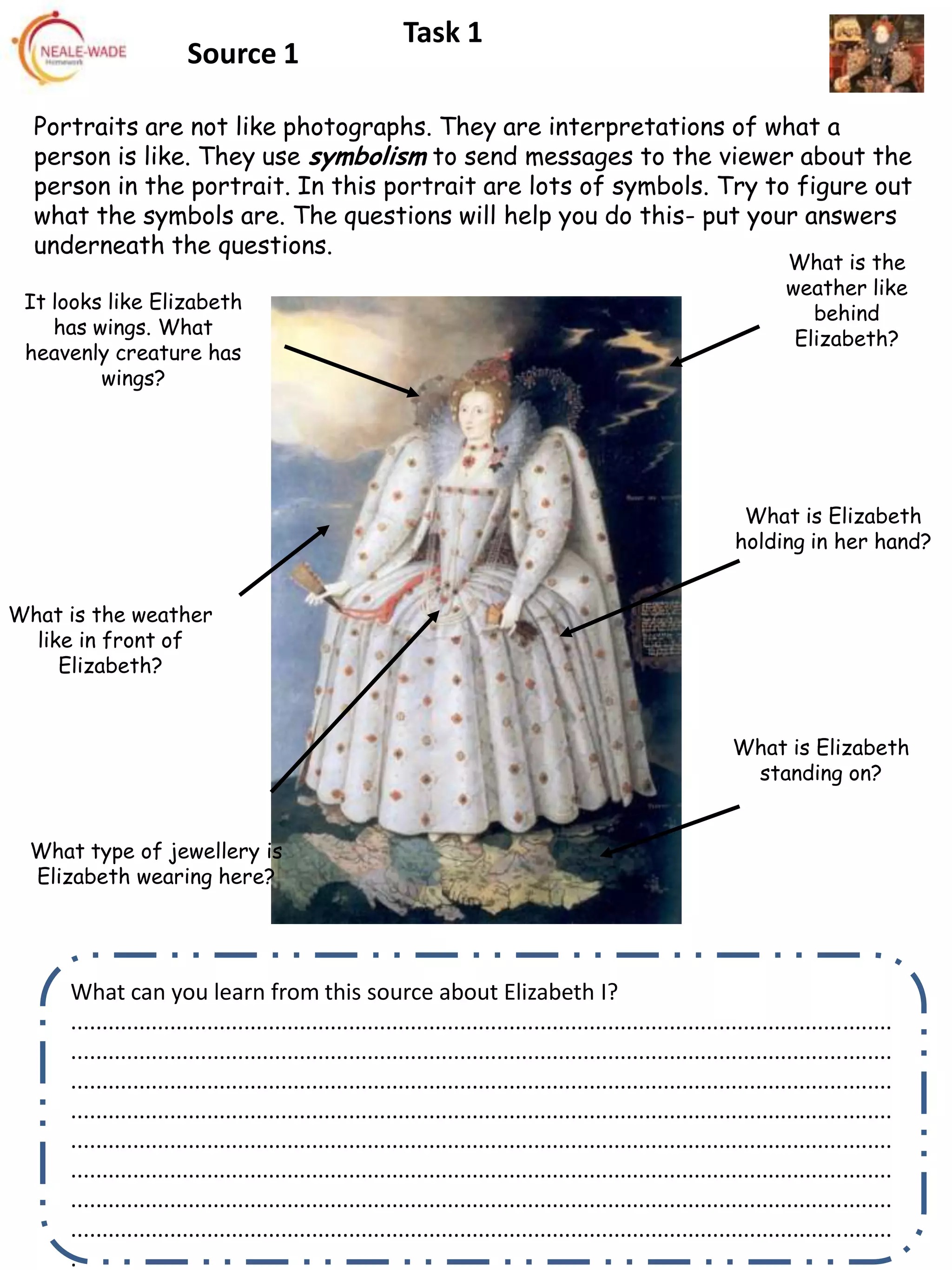 Yr 8 elizabeth homework 5 and 6 | PDF