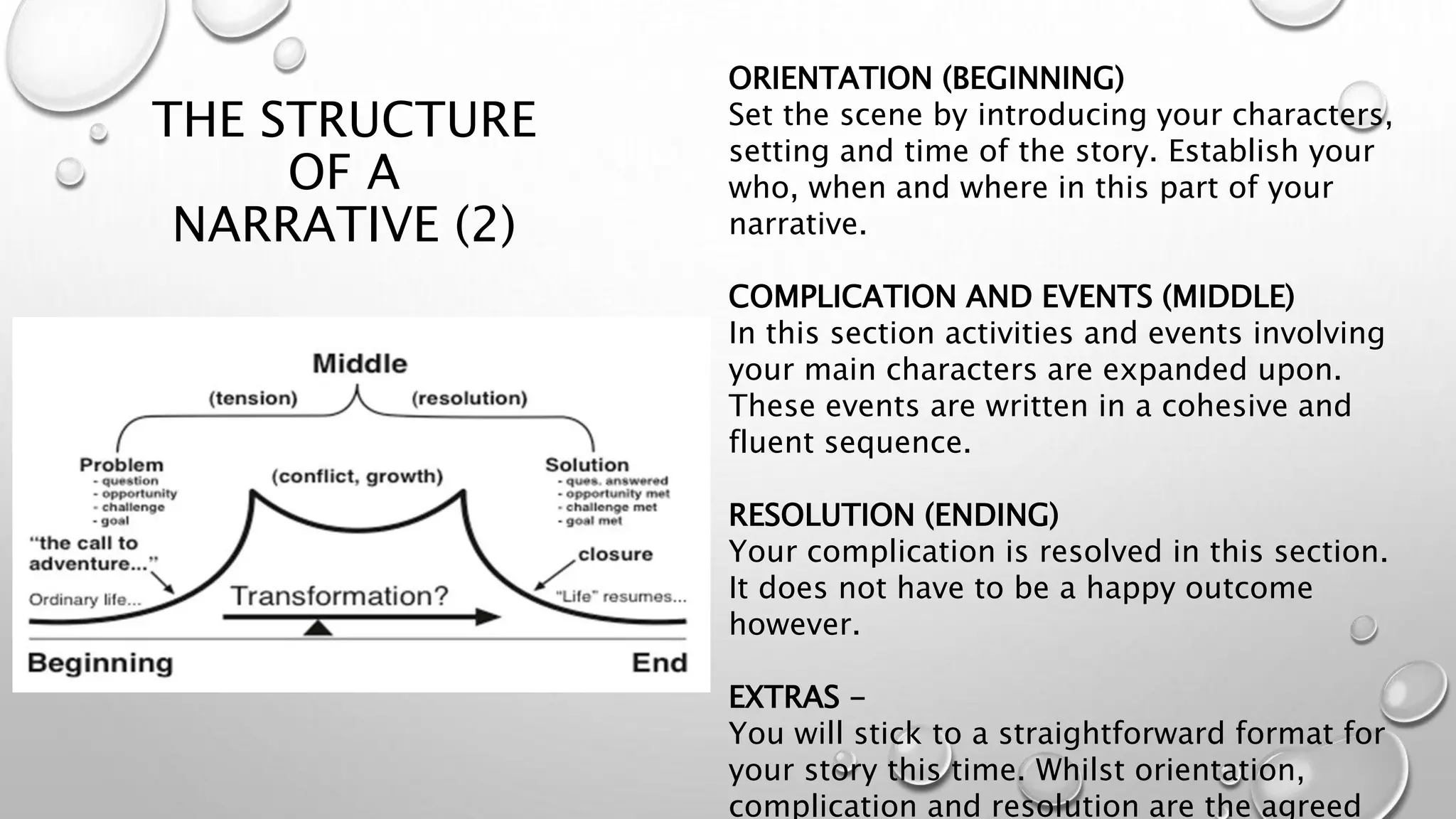 Narrative writing - Year 8 English | PPTX