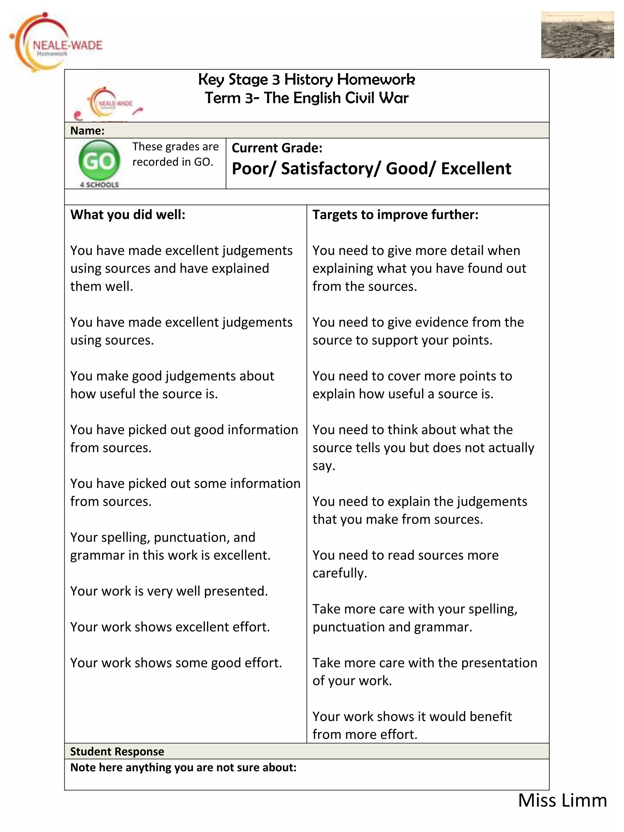 Yr 8 industrial rev homework 5 and 6 | PPTX