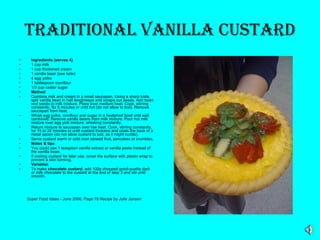 Yr9cookerycustardfinal | PPT