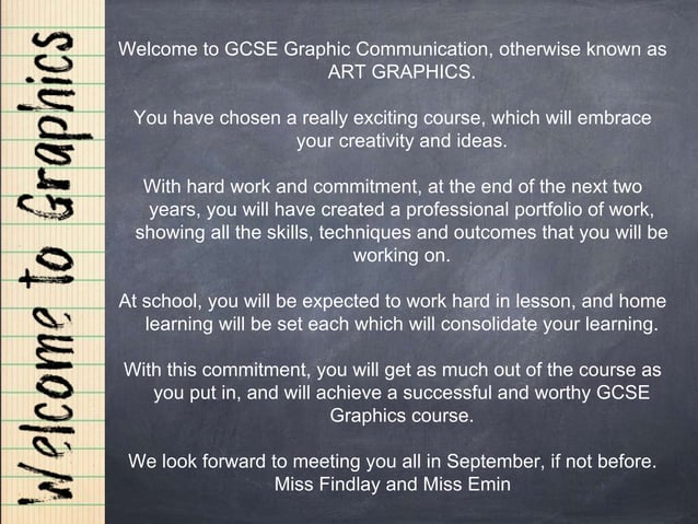 Yr9 gcse graphics typography task 1 photographic alphabet | PPT