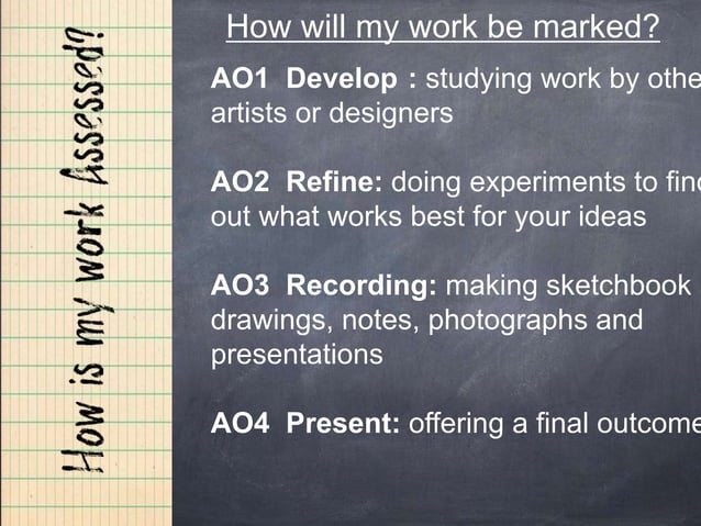 Yr9 gcse graphics typography task 1 photographic alphabet | PPT