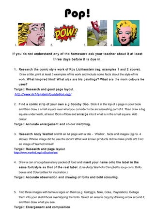 Yr 9 new poetry meets pop hwk | DOC