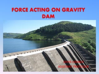 Force acting on gravity dam | PDF