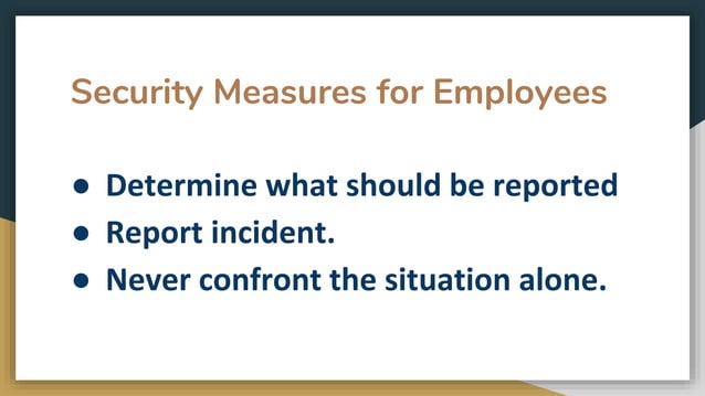 Workplace Security Awareness-Part 1 | PPTX