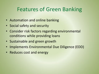 Green Banking - A Perspective on Bangladesh | PPTX