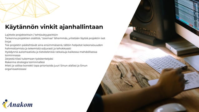 Anakomin yrittäjän ajanhallintaopas | PPT