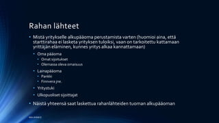 Yrityksen talous | PPT