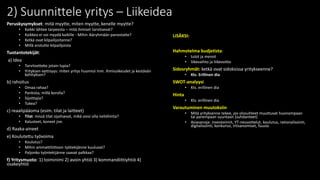 Yritysprojekti | PPT