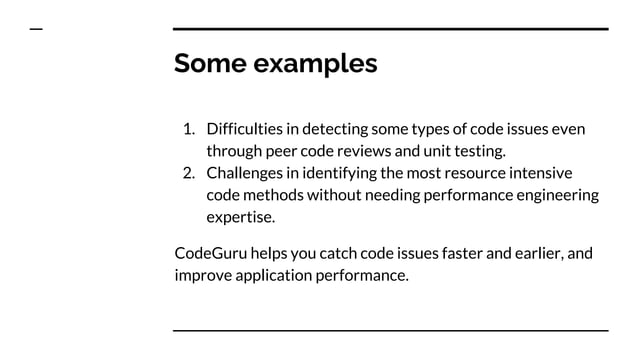 Amazon Codeguru Automate Code Review And Code Performance Monitoring