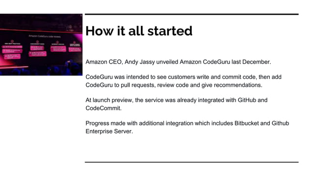 Amazon Codeguru Automate Code Review And Code Performance Monitoring