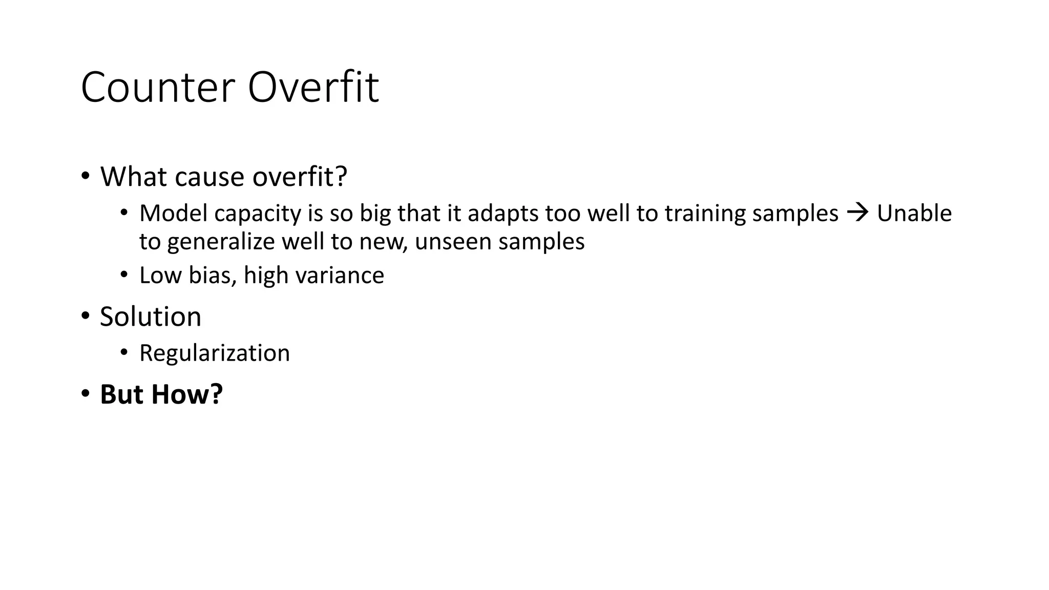 Regularization In Deep Learning Pptx
