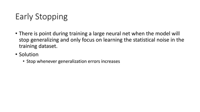 Regularization in deep learning | PPTX | Technology & Computing