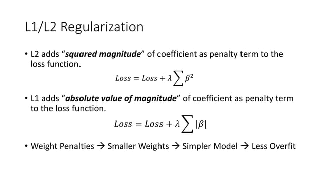 Regularization in deep learning | PPTX | Technology & Computing