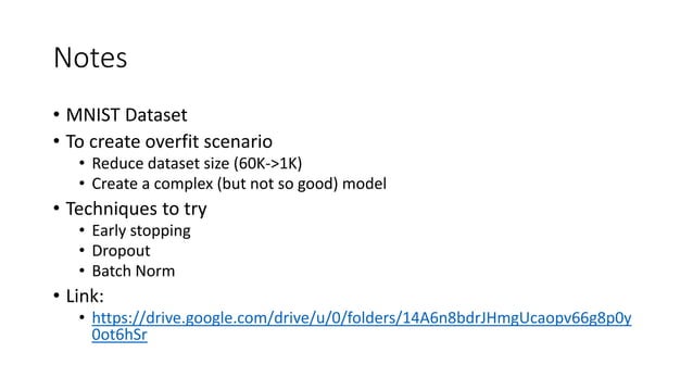 Regularization in deep learning | PPTX | Technology & Computing