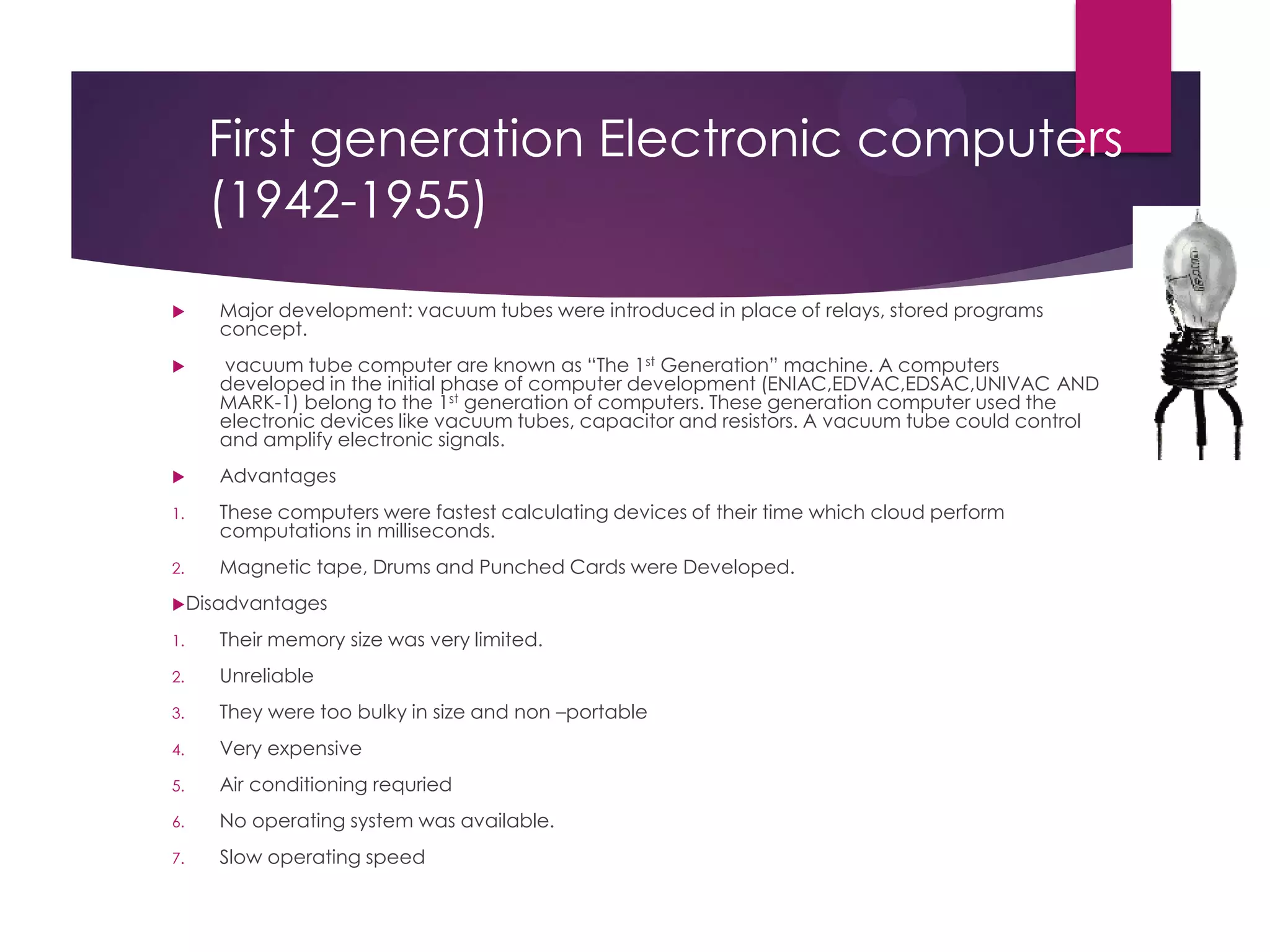 Brief history of computers | PDF