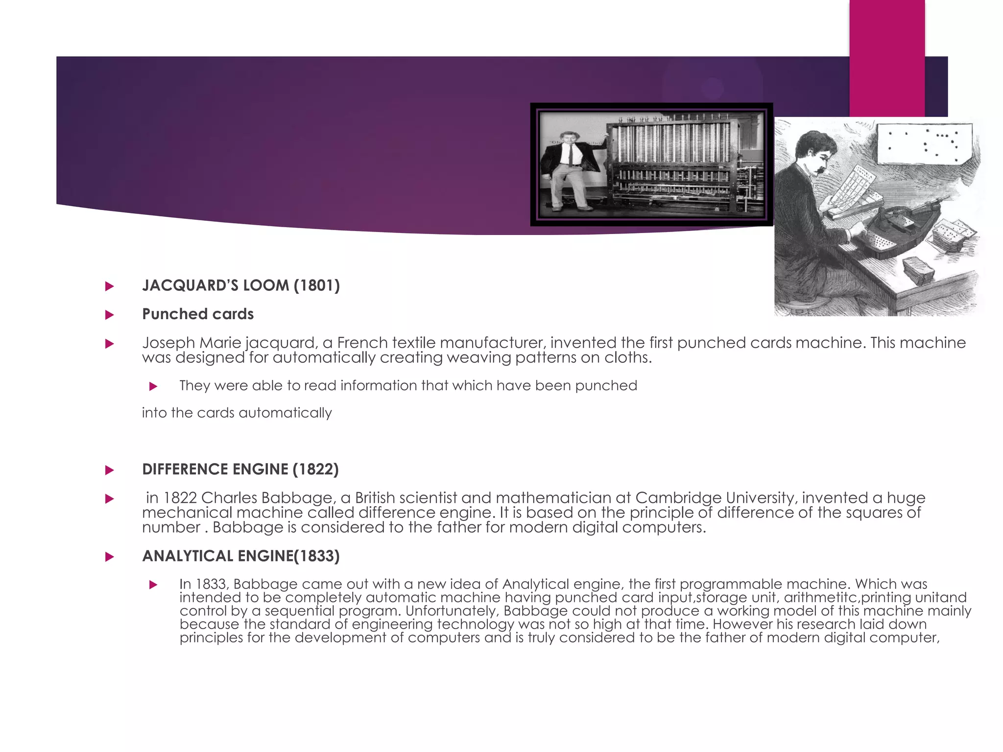 Brief history of computers | PDF