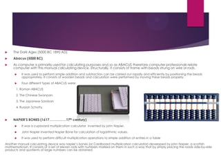 Brief history of computers | PDF