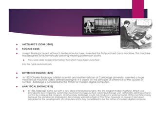 Brief history of computers | PDF