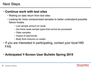 Quantifiler™ Trio: Decision-support to help streamline Sexual Assault ...
