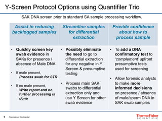 Quantifiler™ Trio: Decision-support to help streamline Sexual Assault ...