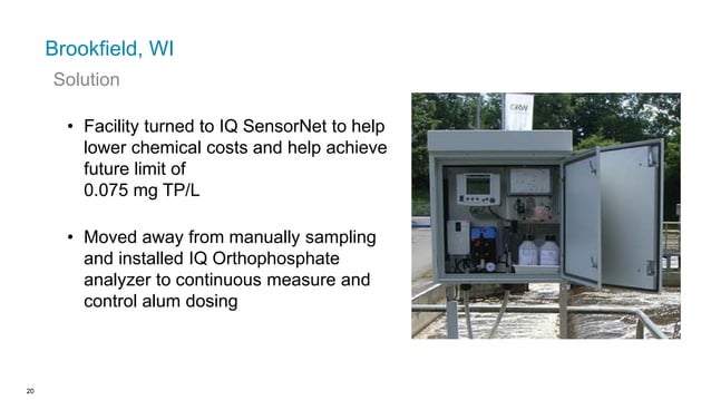 Orthophosphate Analyzer for Wastewater Monitoring | YSI IQ SensorNet ...