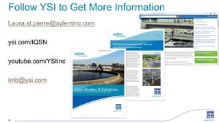 Orthophosphate Analyzer for Wastewater Monitoring | YSI IQ SensorNet ...