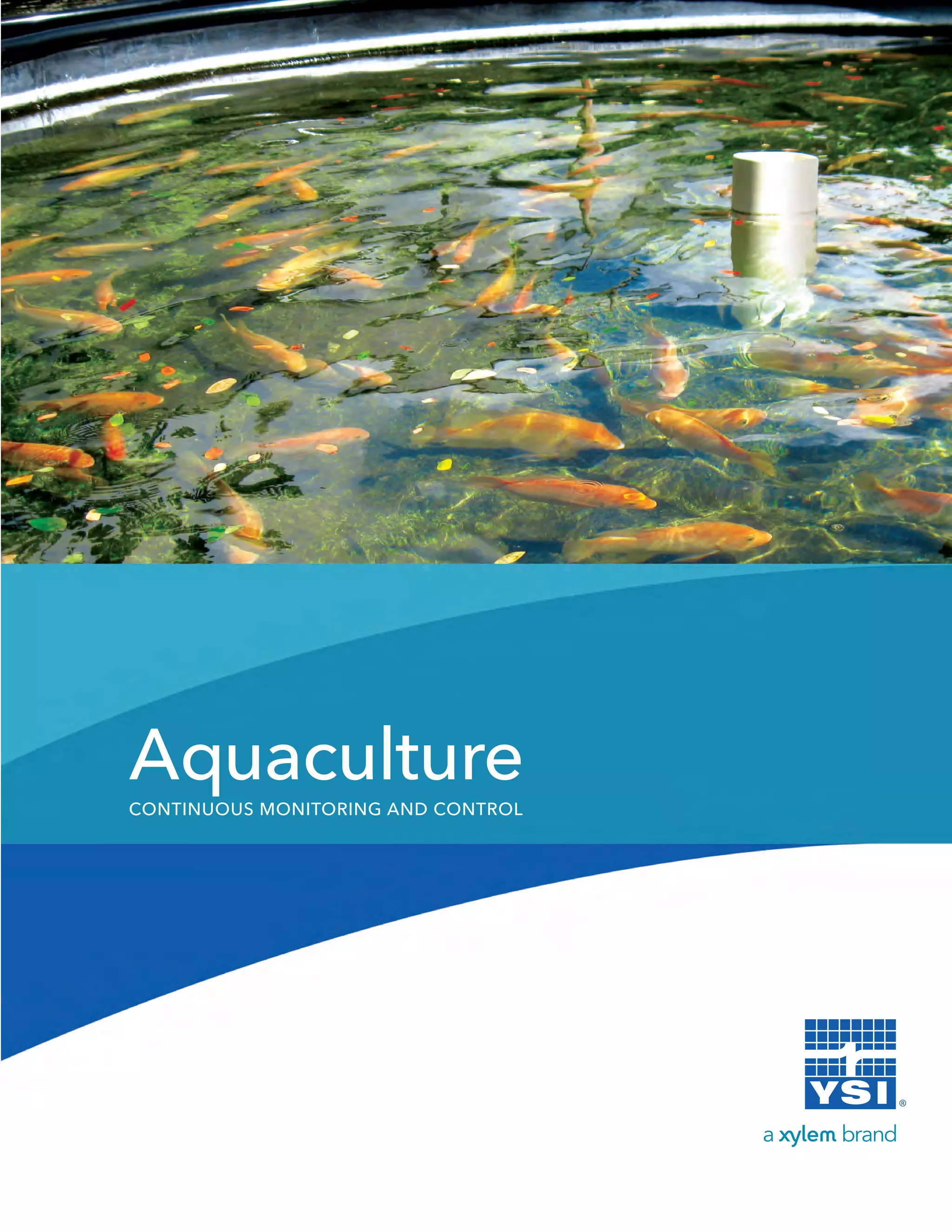 YSI aquaculture monitoring & control w24 02 0712 | PDF
