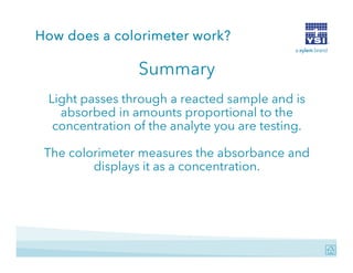 YSI Colorimeter Products Intro Webinar | PPT