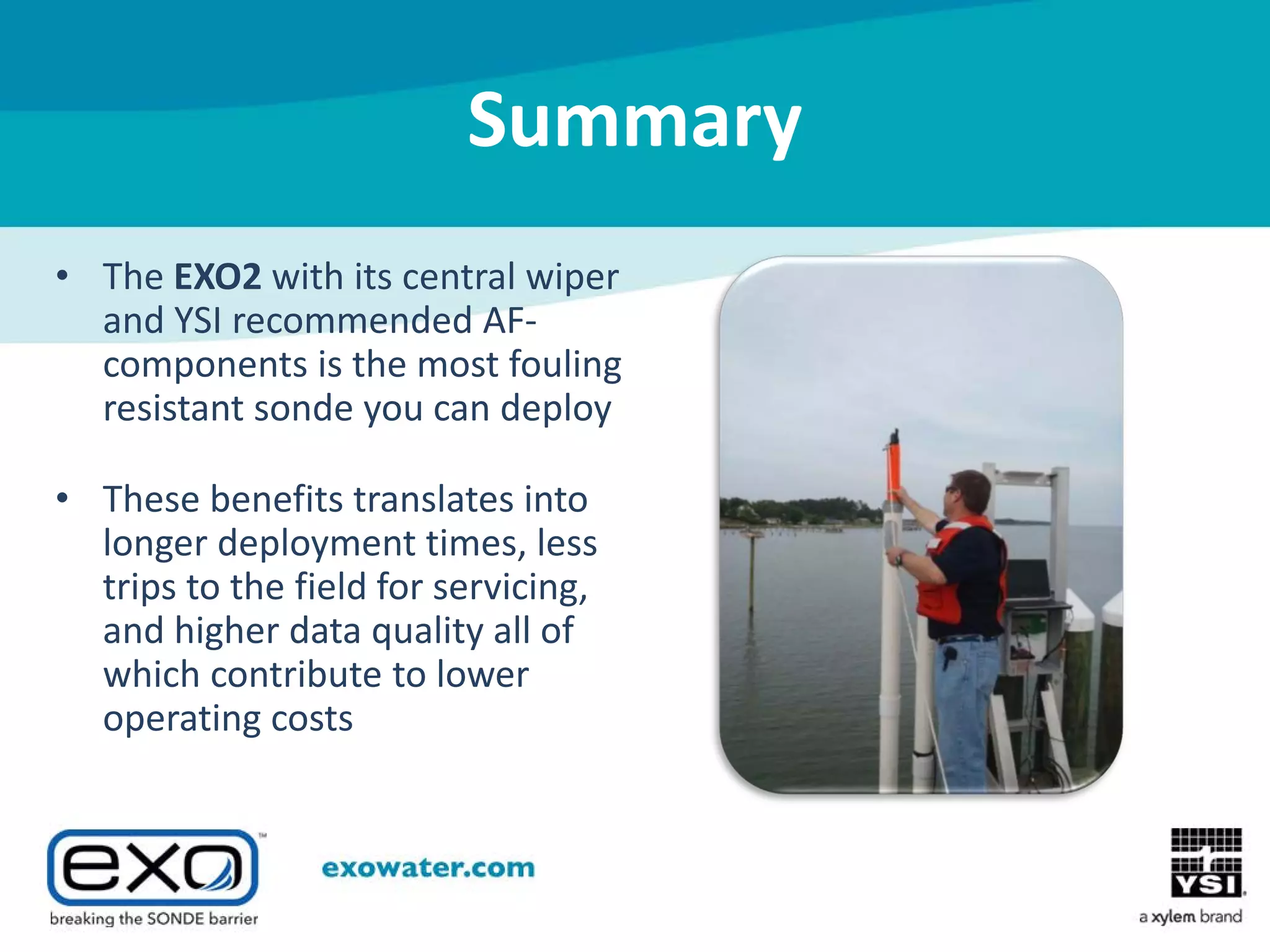 YSI Extending your Water Quality Deployment Times with EXO Sondes | PDF