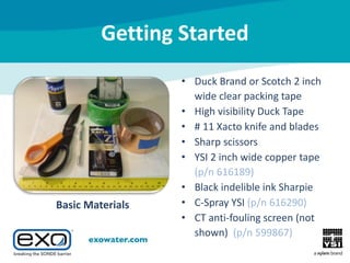 YSI Extending your Water Quality Deployment Times with EXO Sondes | PPT