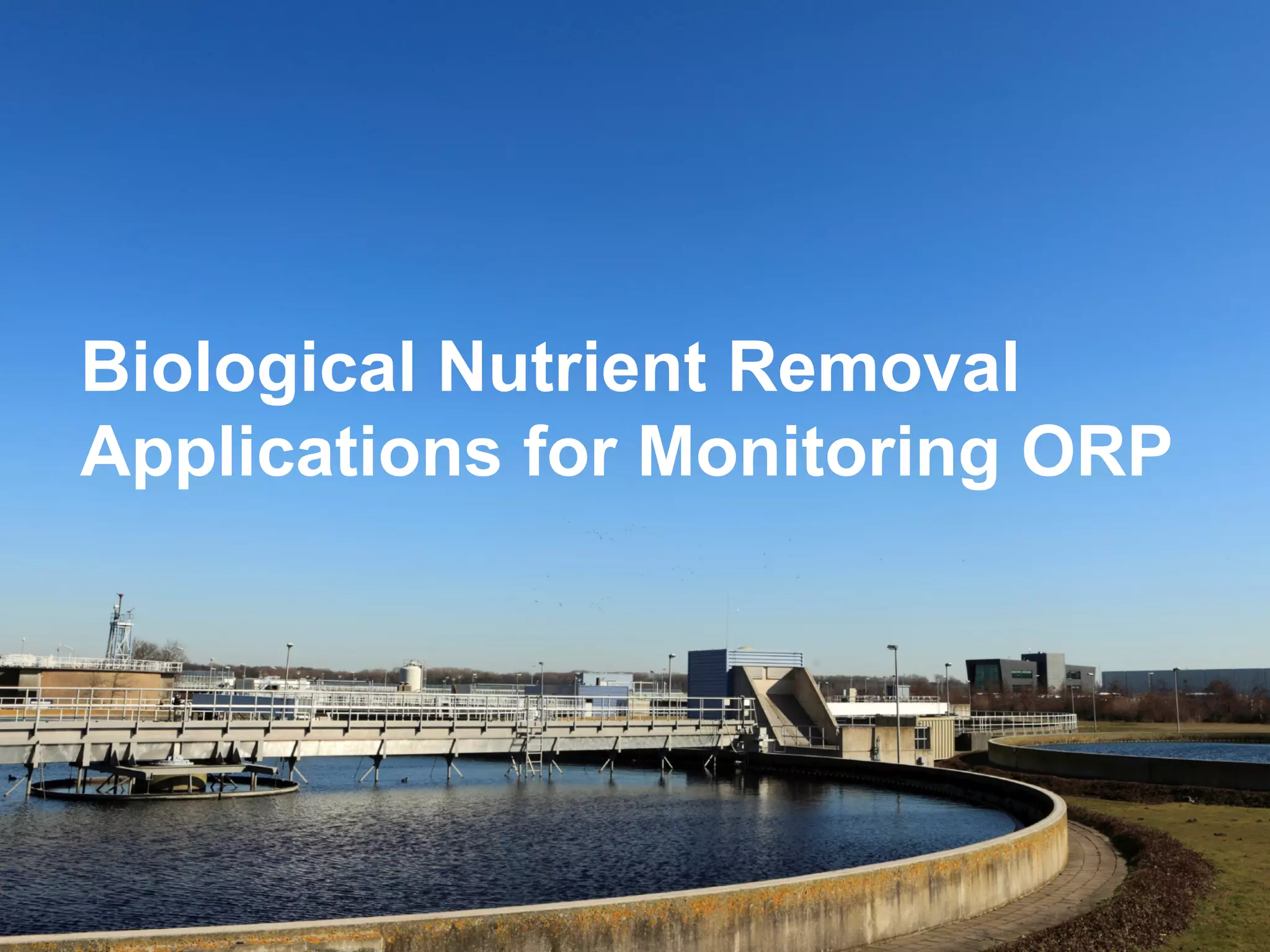 Biological Nutrient Removal Applications for Monitoring ORP | YSI | PDF