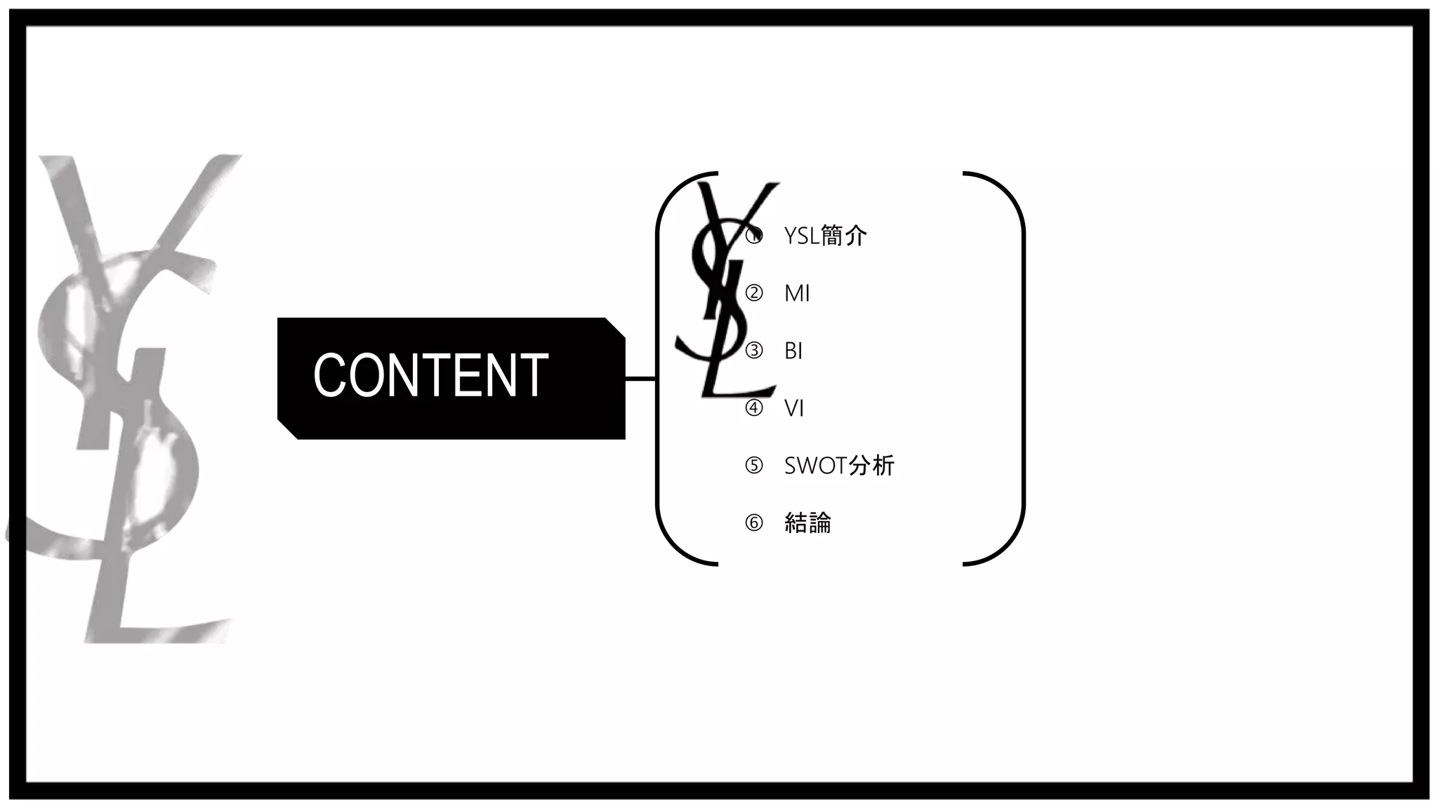 YSL CIS analylisis | PPTX