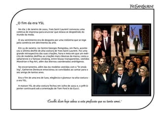 Ysl presentation | PPT