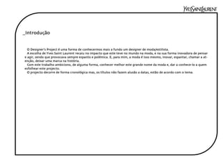 Ysl presentation | PPT