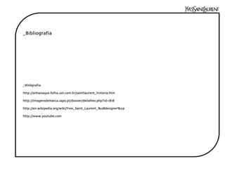 Ysl presentation | PPT