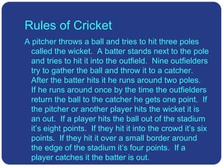 Cricket | PPT