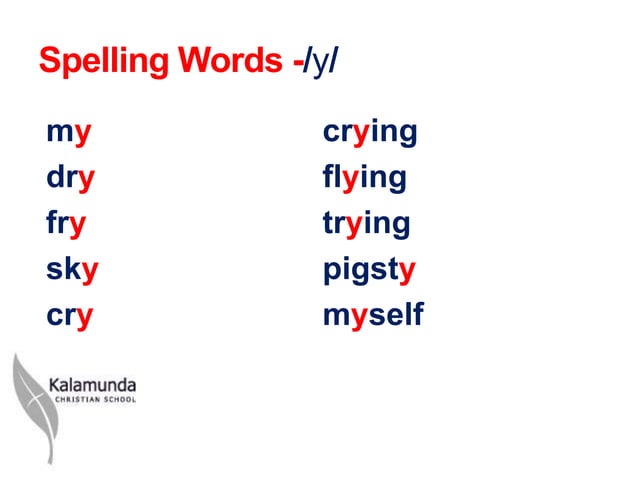 Y1 Y spelling powerpoint sh 2012 | PPTX