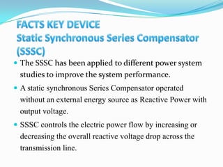 static series synchronus compensator | PPTX