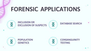 YSTR (Forensic Biology and genetics). ppt | PPTX